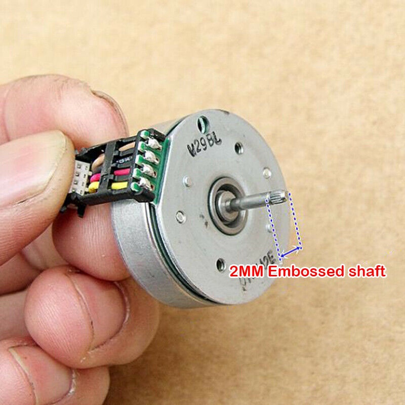 1PCS DC 7.4V-14V 12V 1400RPM Mini 3-phase Brushless Motor Outer Rotor ...