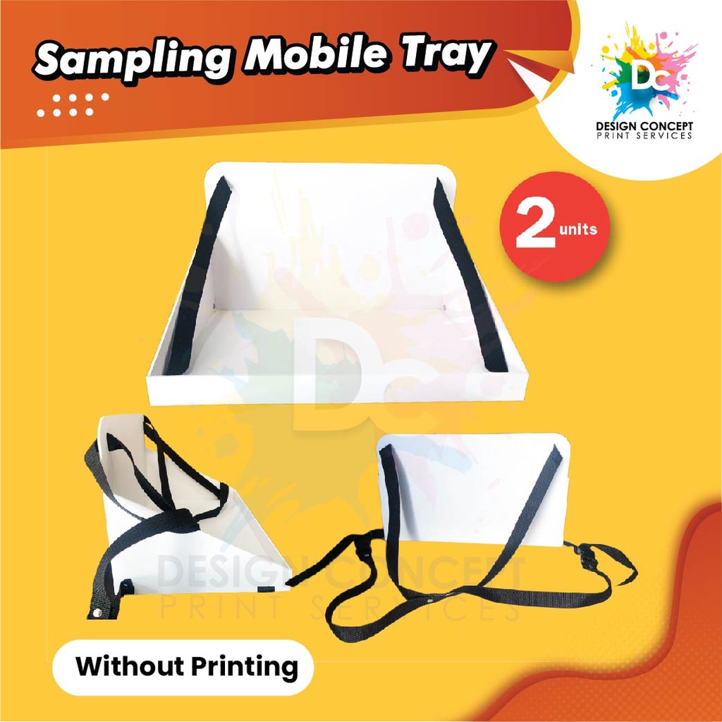 Sampling Mobile Tray | Customize | Promotion Come with 3 Units Price ...