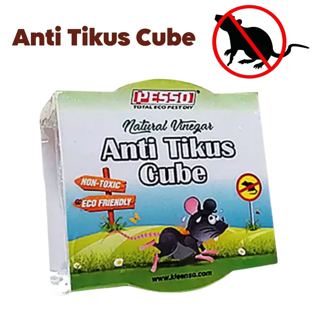 Pesso Serai Wangi Anti Lipas Cockroach Cube Natural Lemongrass 10Pieces ...