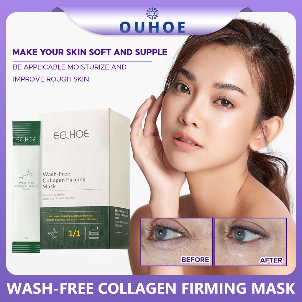 Eelhoe Wash-free Collagen Firming Mask Deep Hydrating Nourishing ...