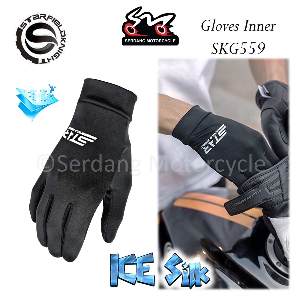 Star Field Knight SKG559 Gloves Inner Riding Gear Sarung Tangan Dalam ...