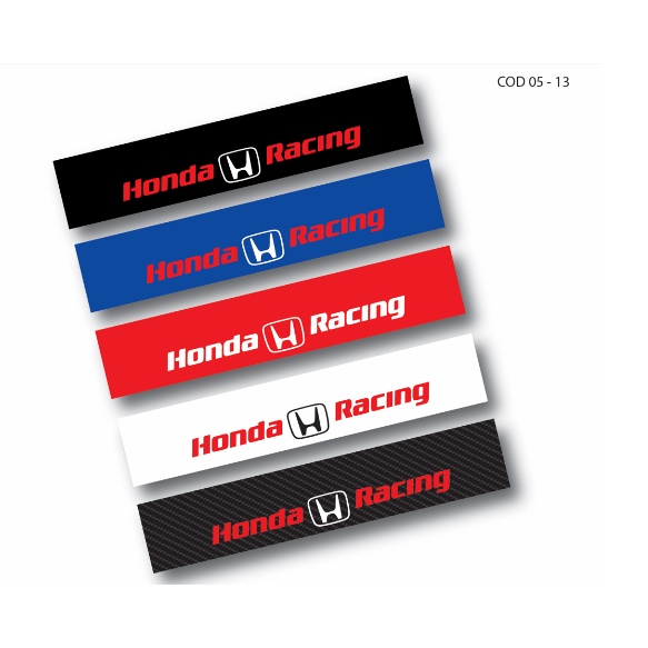 Front windshield sticker honda racing 52''x10'' | Shopee Malaysia