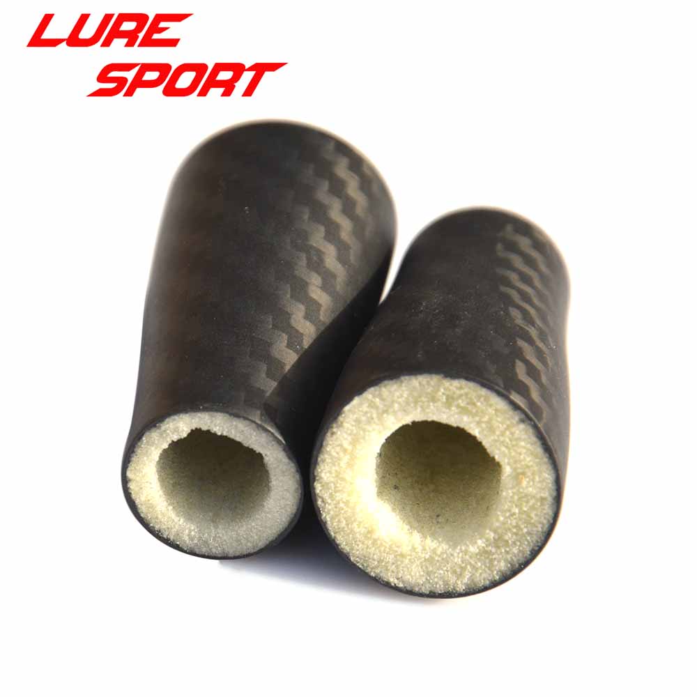 LureSport Carbon Grip 3K woven carbon Taper shape 80mm 76mm 53mm handle ...