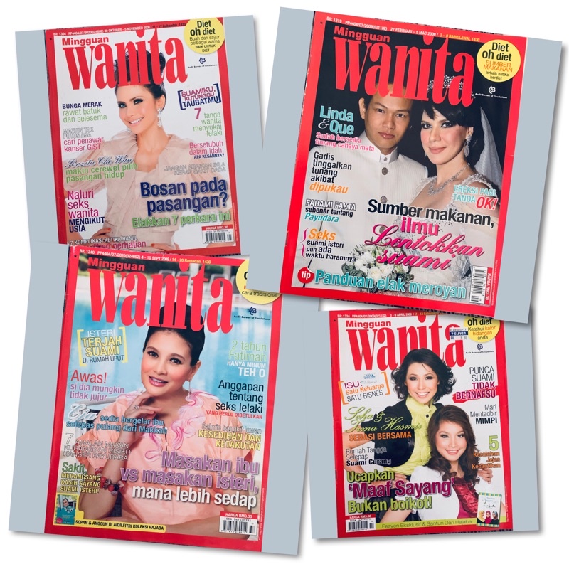 Majalah Mingguan Wanita / 2009 / Majalah Lama | Shopee Malaysia