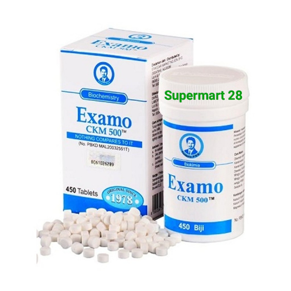 Examo CKM 500 (450 Tablets) | Shopee Malaysia