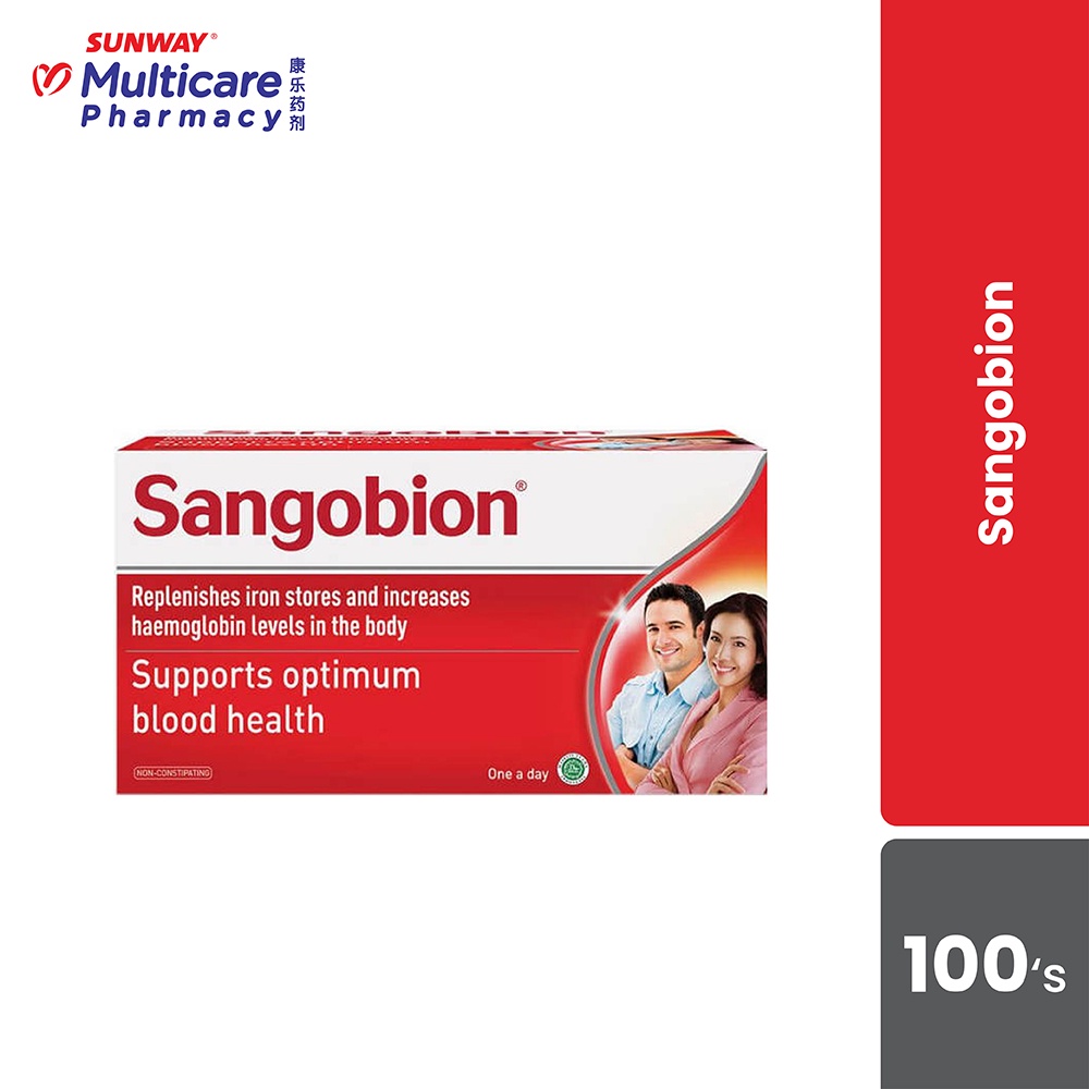Sangobion Capsule (28's/100's) | Shopee Malaysia