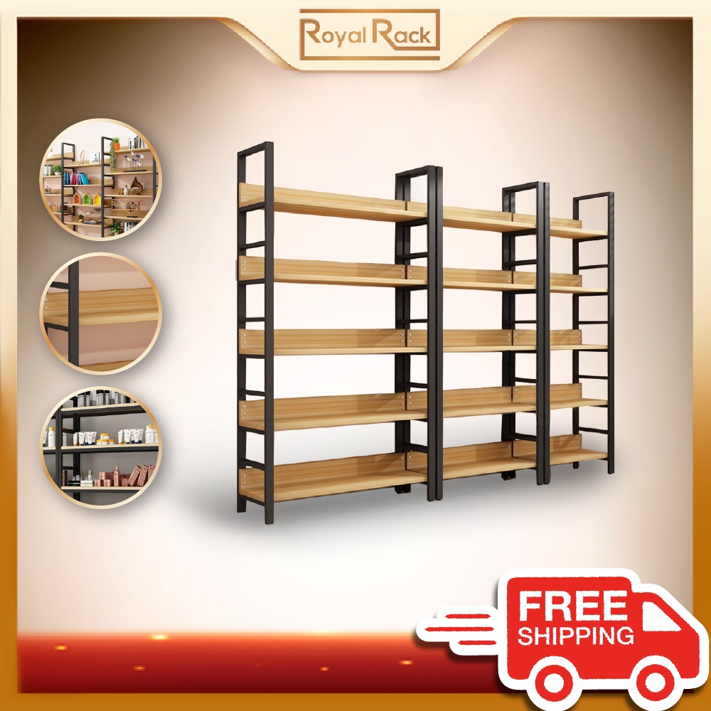 RoyalRack Wood Oppa Rack with Stand Bolts and Nuts Included Shelves ...