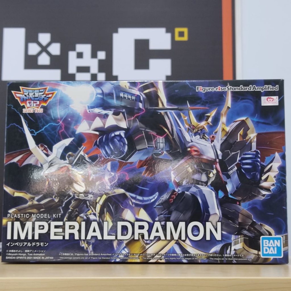 [Ready Stock] Bandai Figure Rise Standard Amplified Imperialdramon ...