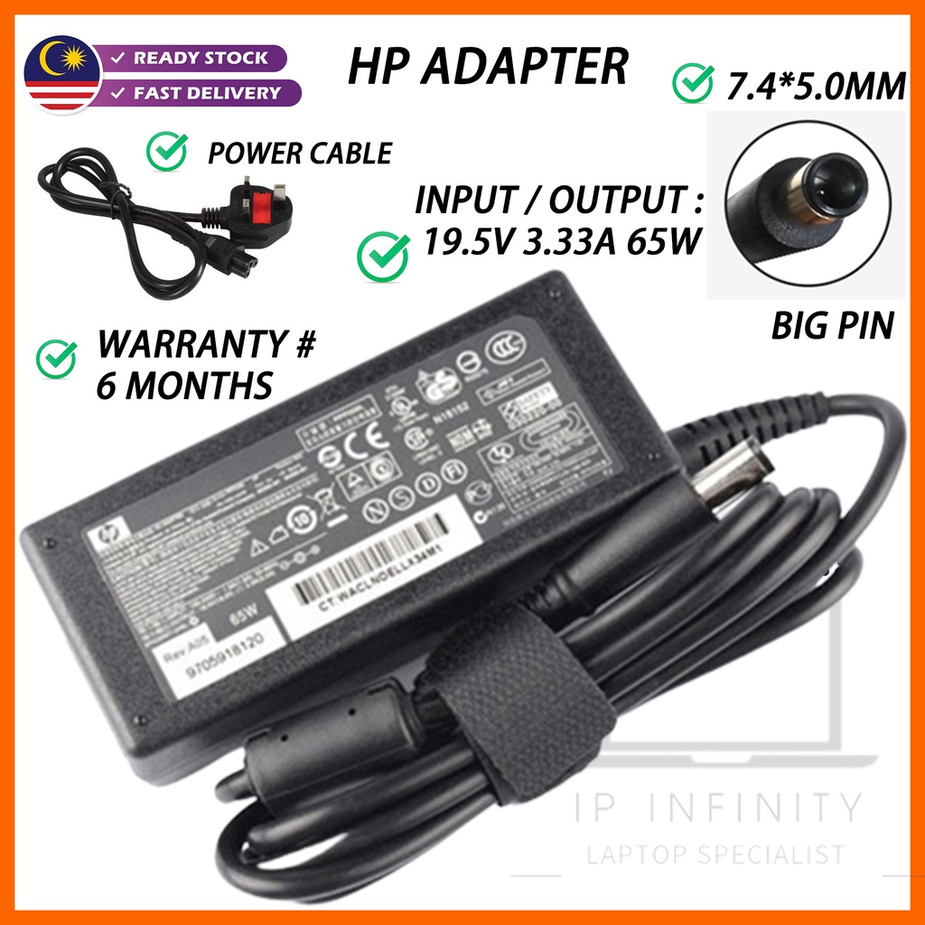 HP 7.4*5.0MM ZBOOK 14 15 15U G1 G2 WORKSTATION LAPTOP CHARGER POWER ...