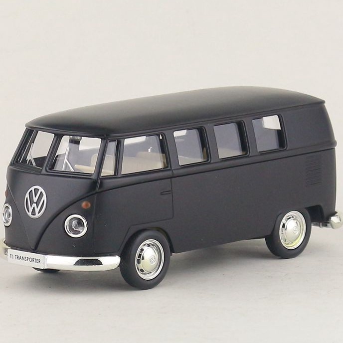 1/36 Alloy Diecast Model Vehicle Car Volkswagen Mini Bus Model Toy Pull ...