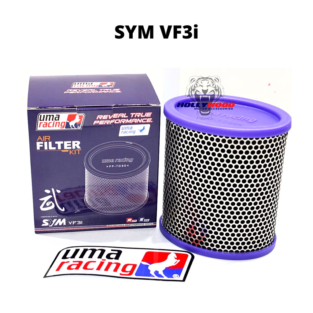 AIR FILTER UMA RACING SYM VF3i XMAX NVX NMAX LC135 Y15 Y16 FZ150 EGO ...