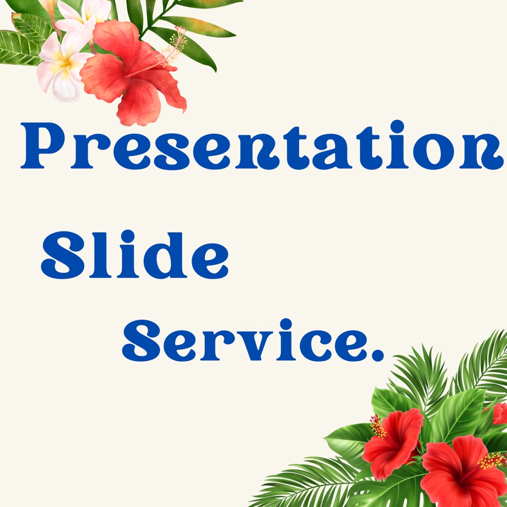 Presentation Slide Service Design Paling Murah | Shopee Malaysia