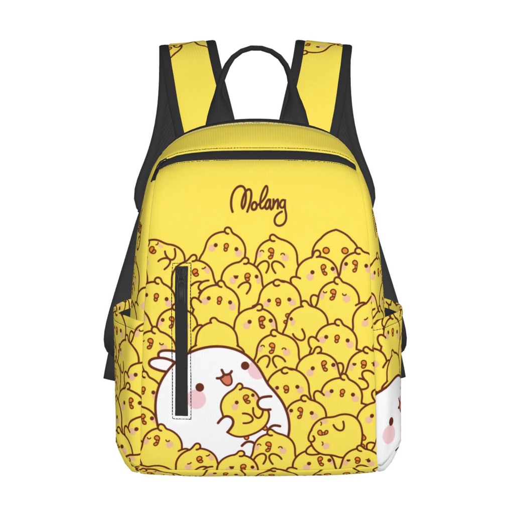 Molang Kids Backpack, Cute School Backpacks for Girls Boys Elementary ...