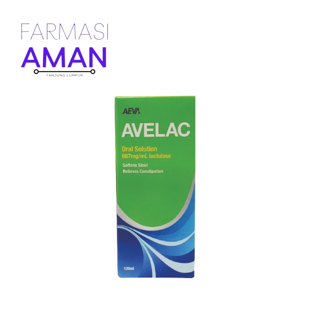 Aeva Avelac Oral Solution 667mg/ml Lactulose 100ml | Shopee Malaysia