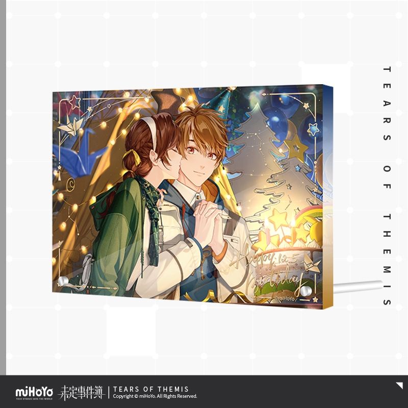 【未定事件簿 Tears of Themis】Acrylic Picture 恋满韶荫系列夏彦生日亚克力装饰画官方周边正版谷子 ...
