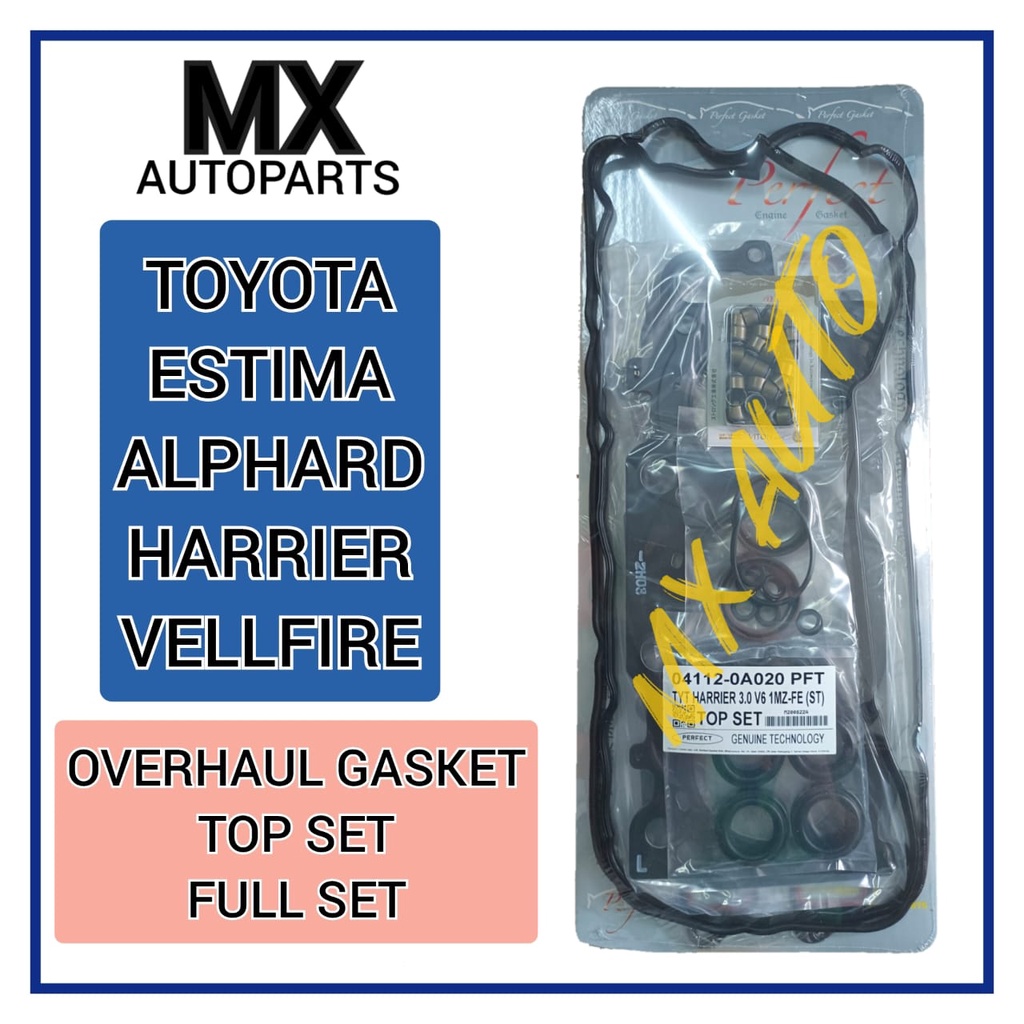 TOYOTA ESTIMA ACR50 ACR30 ALPHARD MNH10 HARRIER 3.0 V6 1MZ-FE ENGINE ...