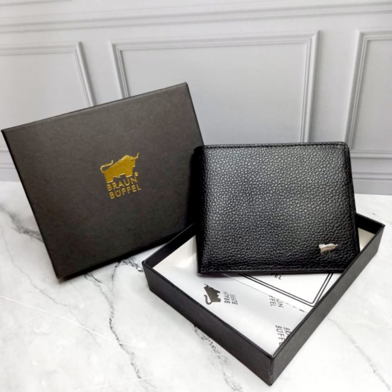 Braun buffel 221bf genuine leather men's wallet, 2-fold fashion, free ...