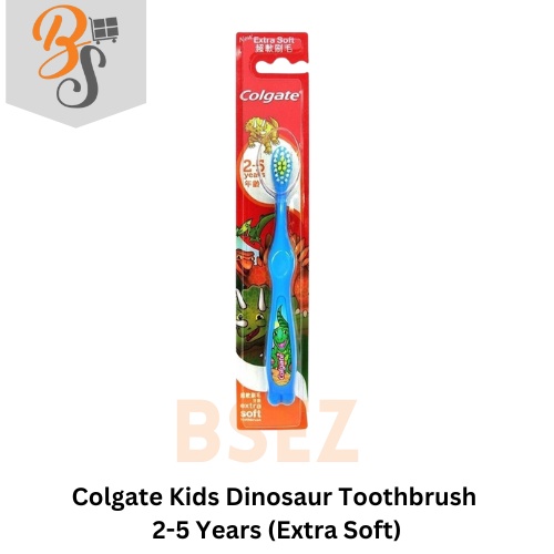 Colgate Kids Dinosaur Toothbrush 2-5 Years (Extra Soft) | Shopee Malaysia