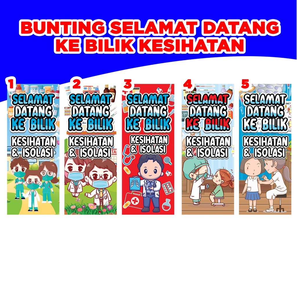 Bunting sekolah selamat datang ke bilik kesihatan dan isolasi | Shopee ... Bunting sekolah selamat datang ke bilik kesihatan dan isolasi | Shopee ...