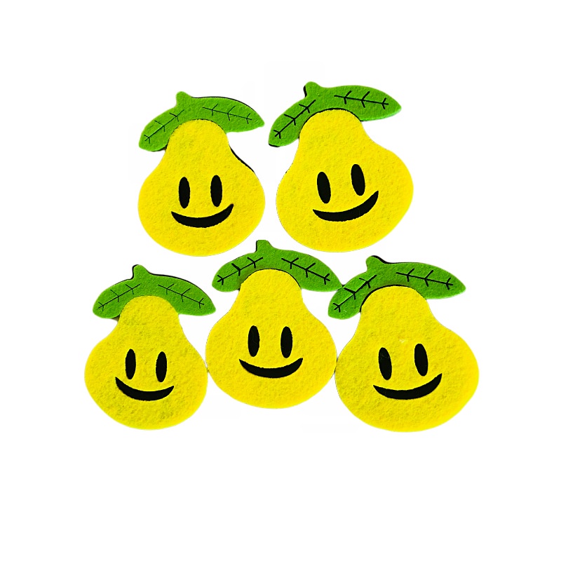 Felt fruit and vegetables Craft pokok 3D Wall Decoration Kindergarten ...