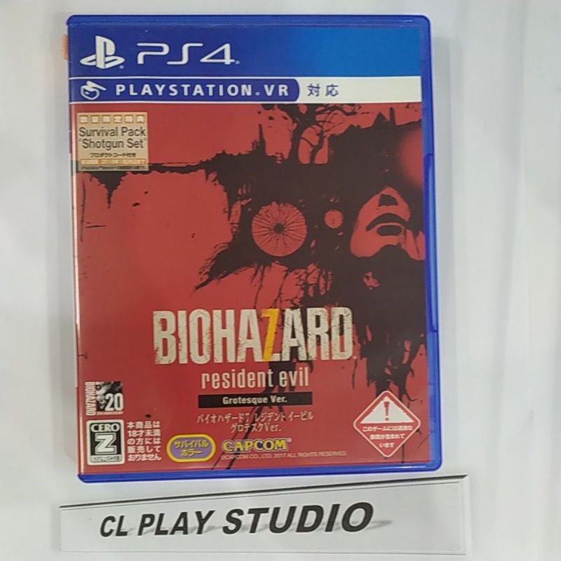 USED PS4 BIOHAZARD RESIDENT EVIL English | Shopee Malaysia