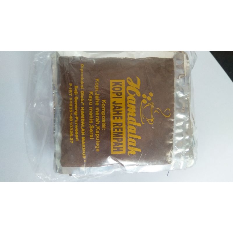 MERAH Red Ginger Coffee Powder Contents 10 Tablespoons 8g per ...