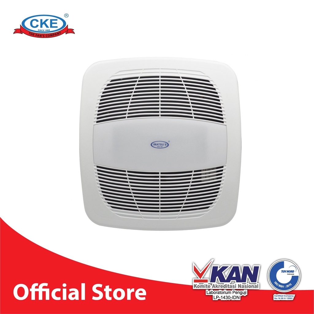 PUTIH Exhaust FAN / Ceiling FAN / Ceiling EXHAUST / Imatsu Ceiling Duct ...