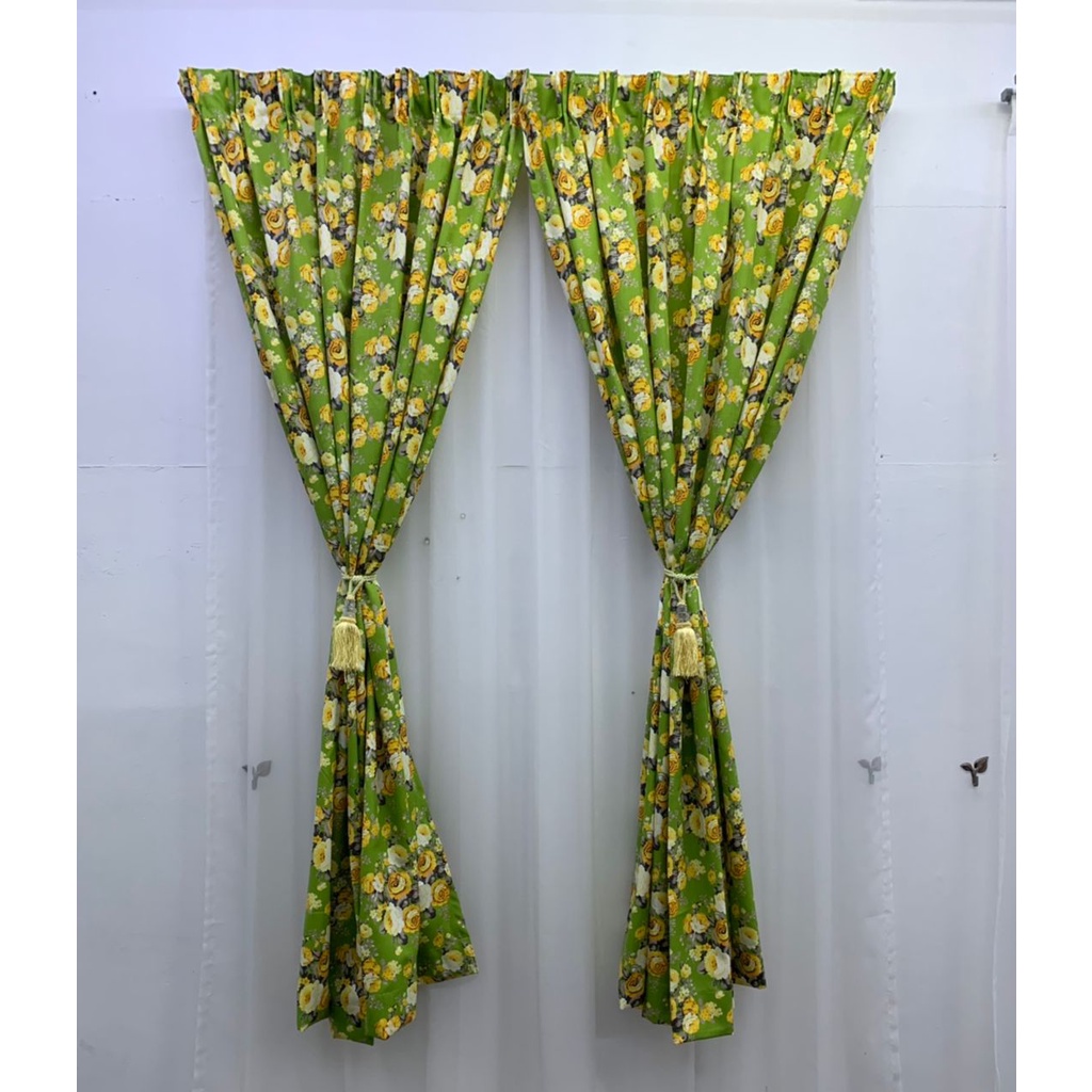 Asani Curtain Ready Made Langsir N8 Curtain Semi Blackout Burtain ...