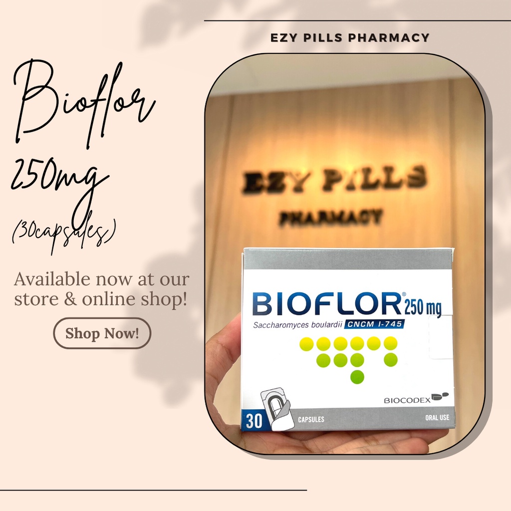 BIOFLOR 250MG Probiotic 30 capsules | Shopee Malaysia