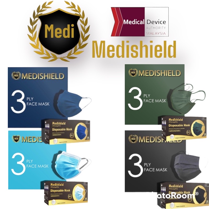 Zero Degree Mask 50pcs denim colour 3ply Face mask non Medical ...