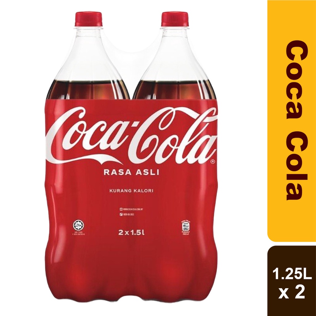 COCA COLA Twin Pack 1.25Lx2 | Shopee Malaysia