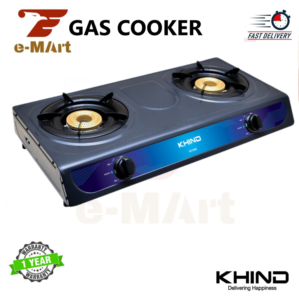 💥KHIND Gas Cooker GC1090 Dapur Gas💥 [ READY STOCK ] | Shopee Malaysia