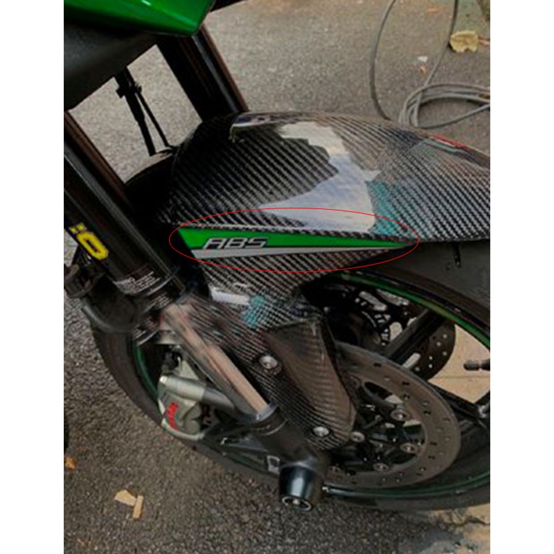 Motorcycle sticker Front Fender Mudguard Decal for KAWASAKI Z1000 ...