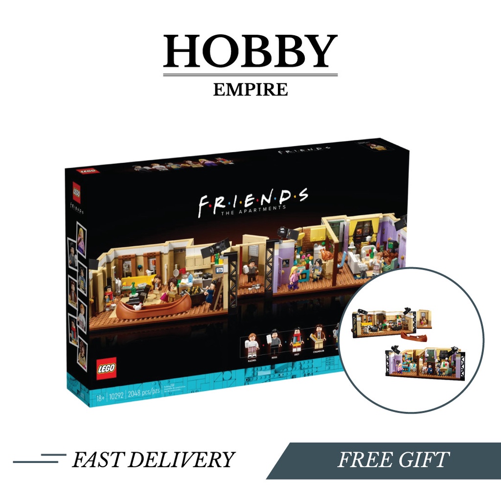 LEGO ICONS 10292 The Friends Apartments *Original LEGO + Extra Bubble ...