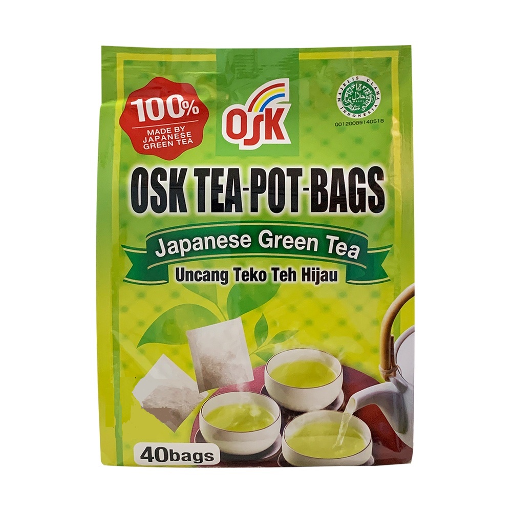 OSK Japanese Tea Mixed with Roasted Rice Tea Green Tea New Family Roasted Green Tea Original Tea ...