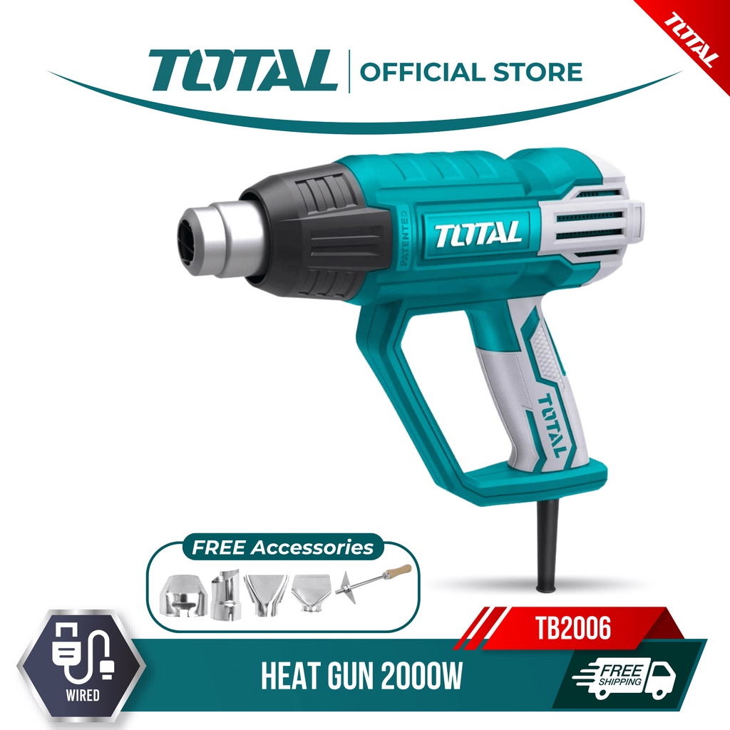 Total Heat Gun (2000W) TB20045 | Shopee Malaysia