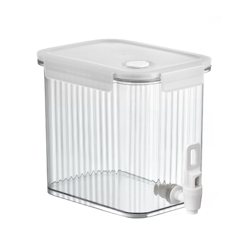 Ins 3.5L Beverage Dispenser Container Stackable Cold Ice Water Jug ...