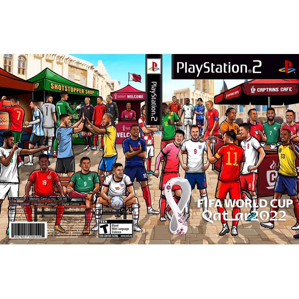 Pro Evolution Soccer PES 23 FIFA World Cup 2022 Qatar Edition LATEST ...