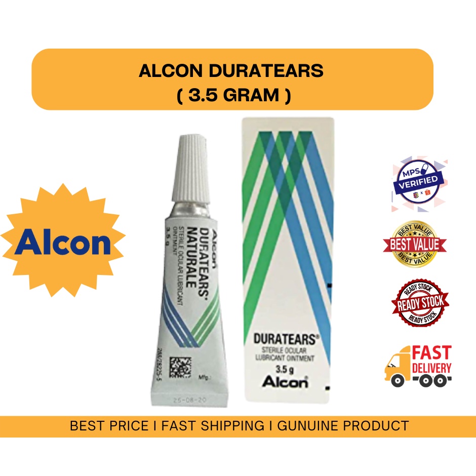 Alcon Duratears Naturale Ointment (3.5g) | Shopee Malaysia