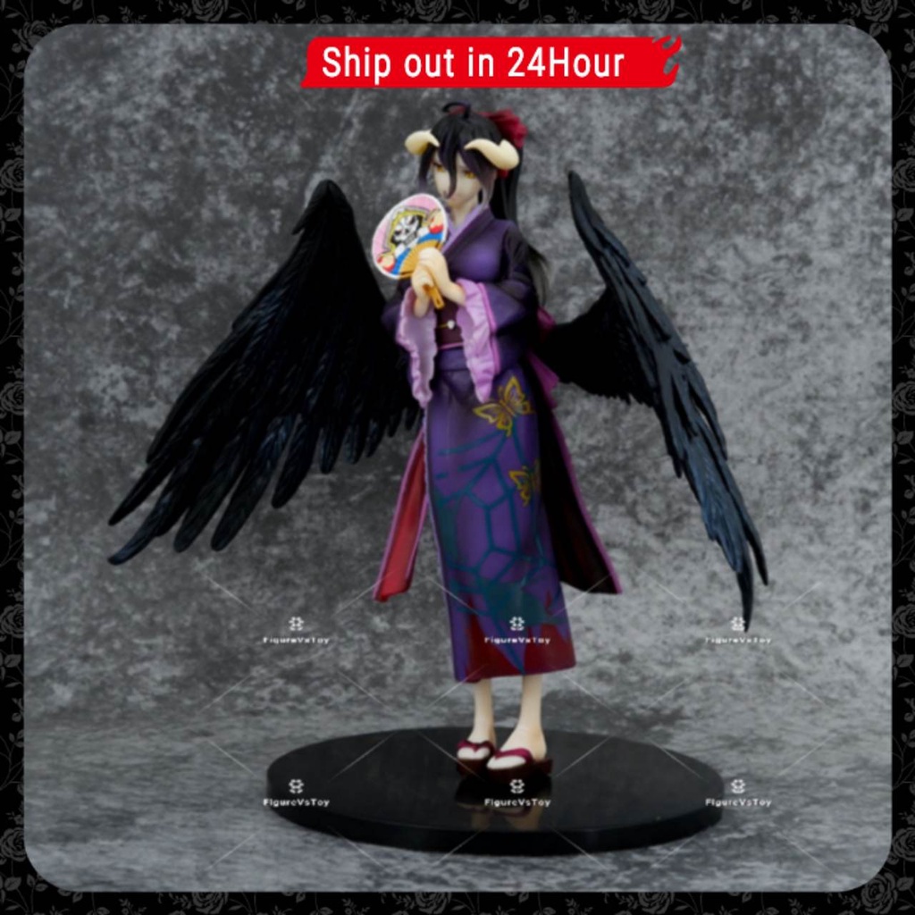 OVERLORD III Albedo WANO Anime Girl Statue Action Figure Toy Collection ...