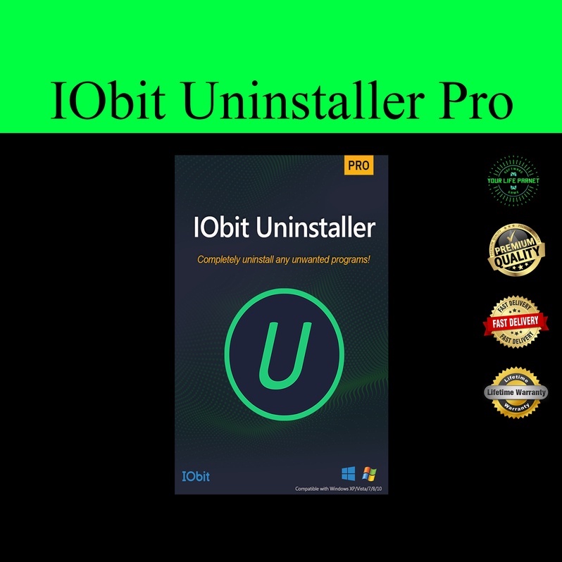 IObit Uninstaller Pro (PC Software) | Shopee Malaysia