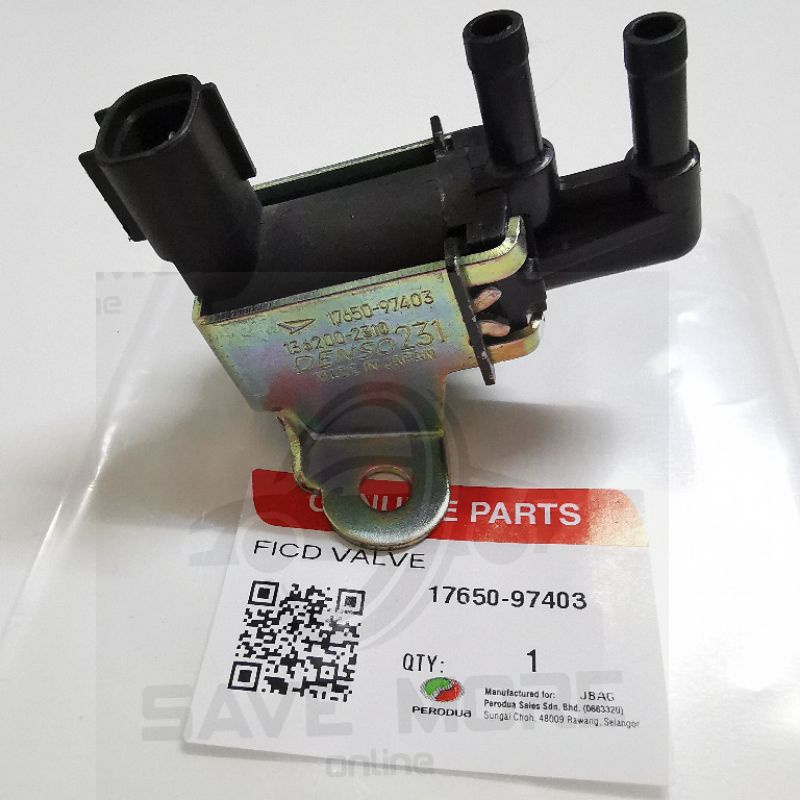 17605-97403 PERODUA MYVI / MYVI LB / ALZA / VIVA FICD SOLENOID VALVE ...