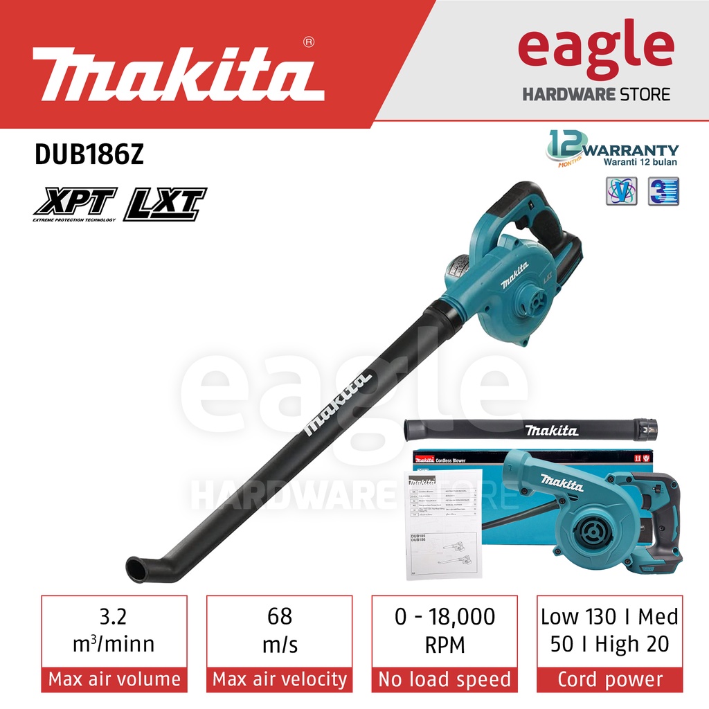Makita DUB186Z 18V Cordless Blower ( Bare Unit ) | Shopee Malaysia