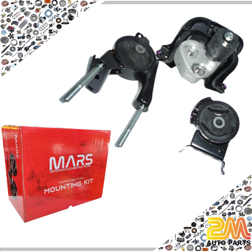 MARS ENGINE MOUNTING SET - TOYOTA VIOS NCP42 2002-2007 (1YEAR WARRANTY ...