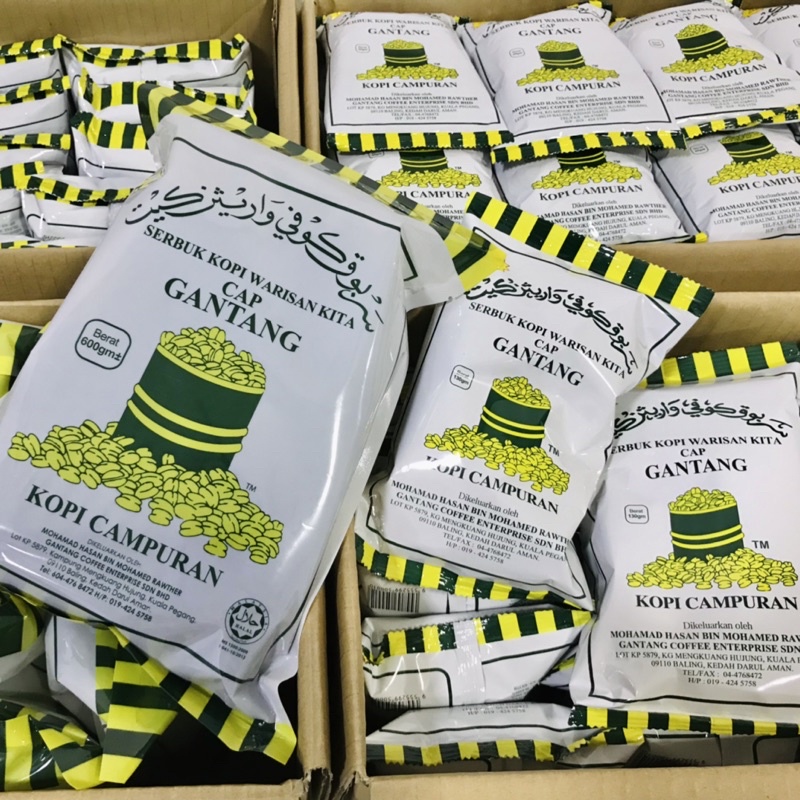 KOPI CAP GANTANG 🔥 ORIGINAL UTARA | 100g 230g 500g | Shopee Malaysia