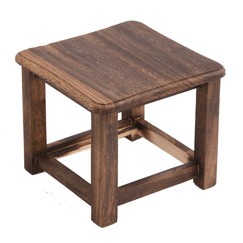 Small Stool Household Solid Wood Storage Living Room Creative Coffee ...