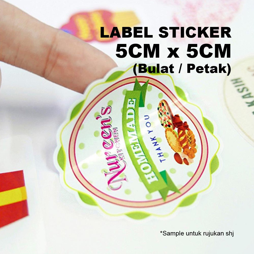 STICKER PROMOSI STICKER KAHWIN STICKER PRODUK STICKER MIRROKOTE MURAH ...