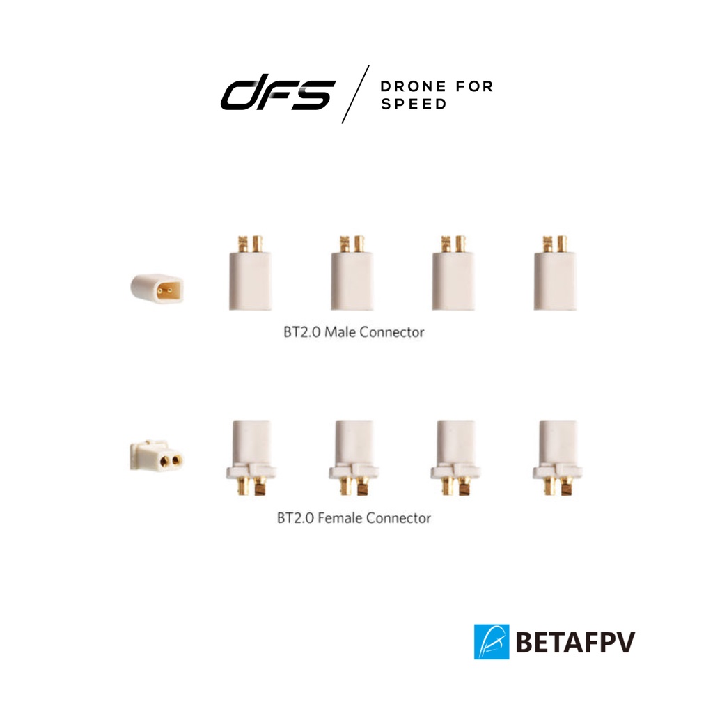 BetaFPV BT2.0 Connectors (2pcs - 1*male & 1*femlale) | Shopee Malaysia