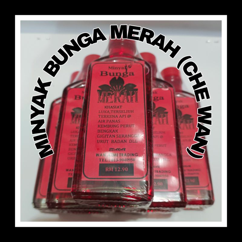 MINYAK URUT BUNGA MERAH (PANAS) | Shopee Malaysia