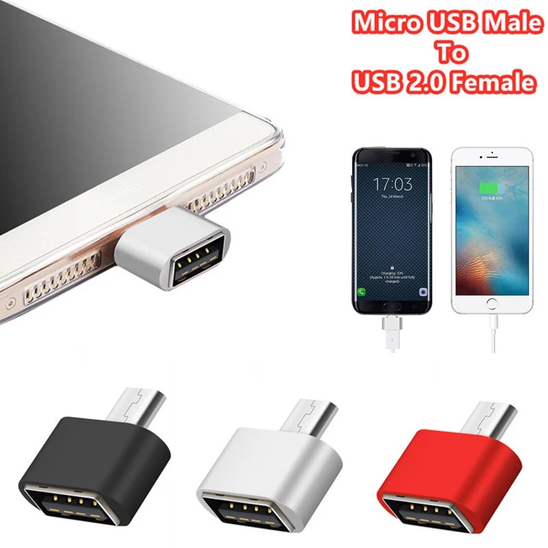Mini OTG Cable USB OTG Adapter Micro USB to USB Converter for Tablet PC Android. | Shopee Malaysia